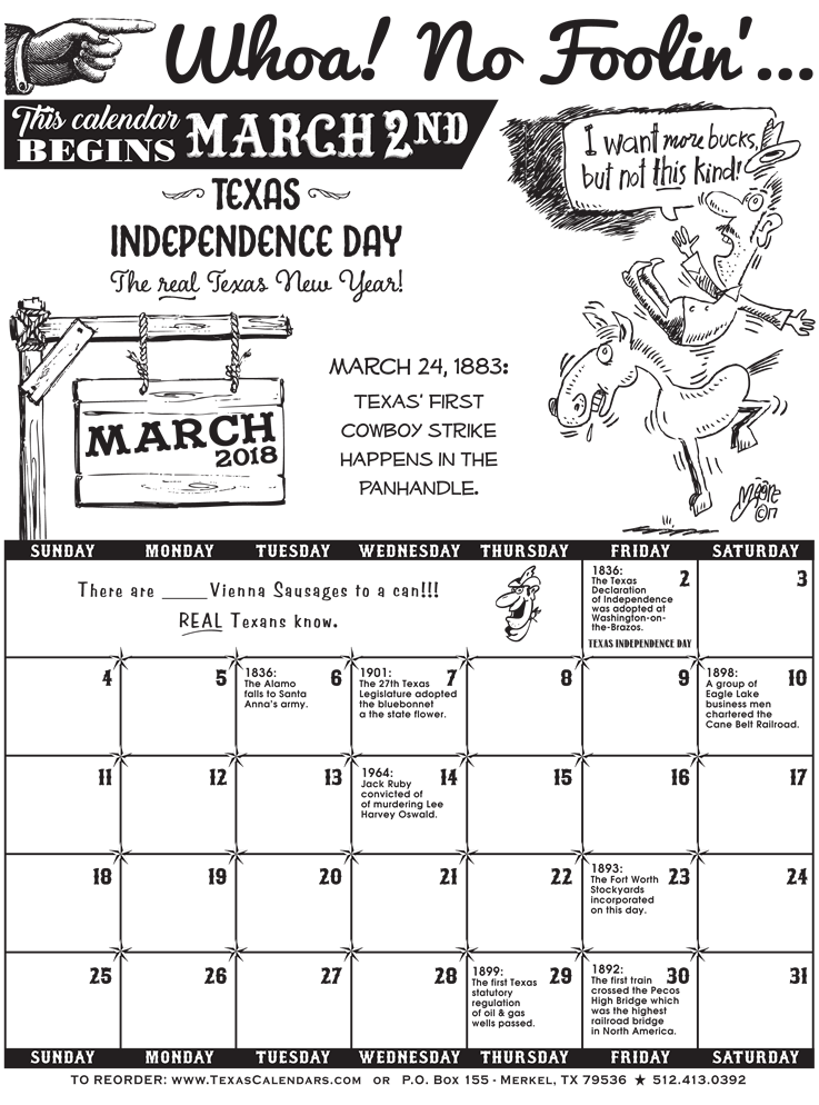 Texas Calendar | Sugar Land Connect